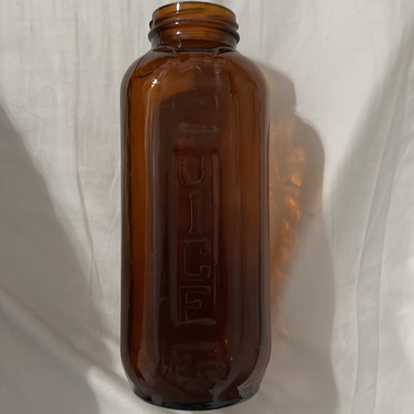Storage & Organization | Amber Colored Antique Water Bottle 32 Oz ...